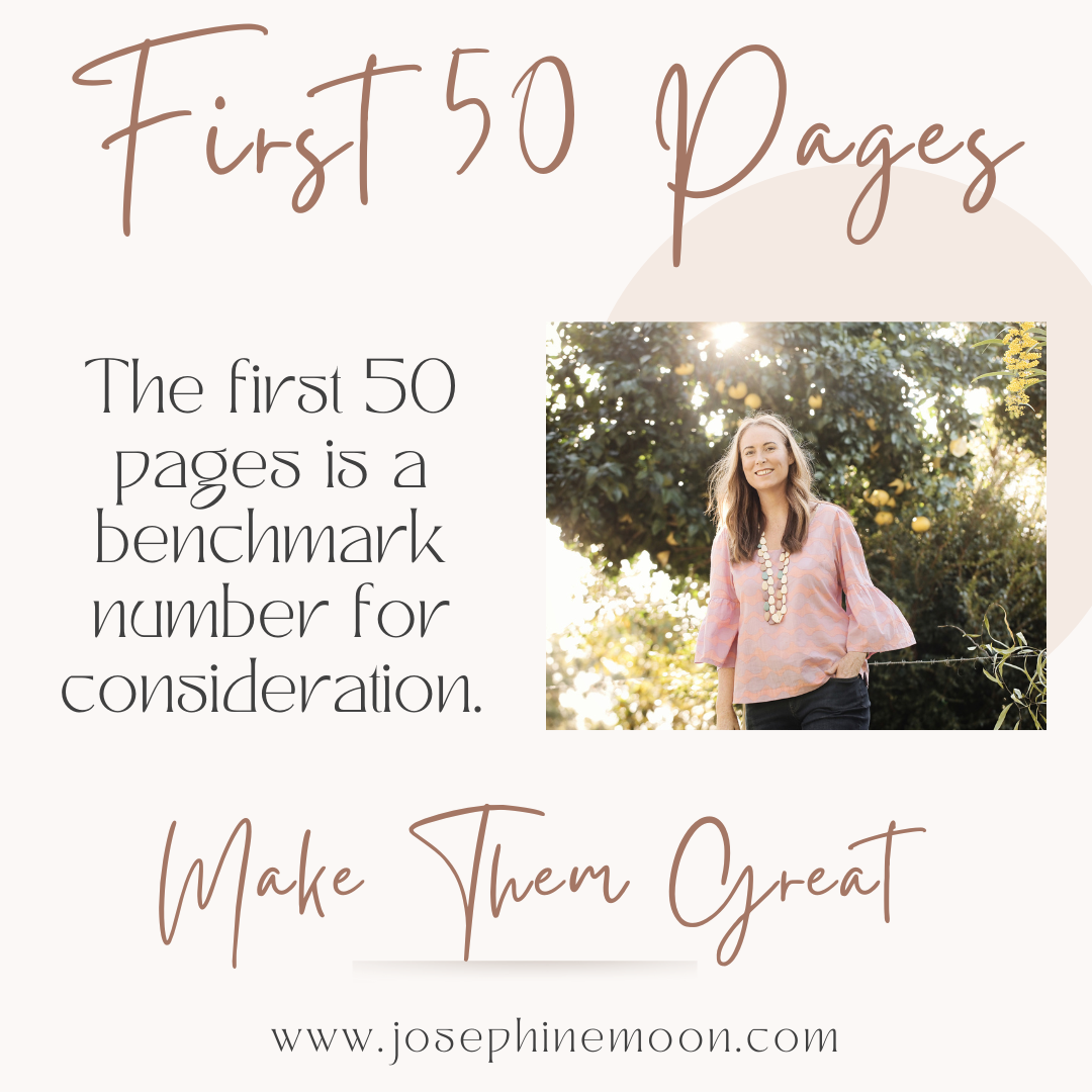1st 50 Pages – Josephine Moon